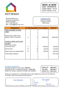 5 modèles de devis auto-entrepreneur et mentions obligatoires